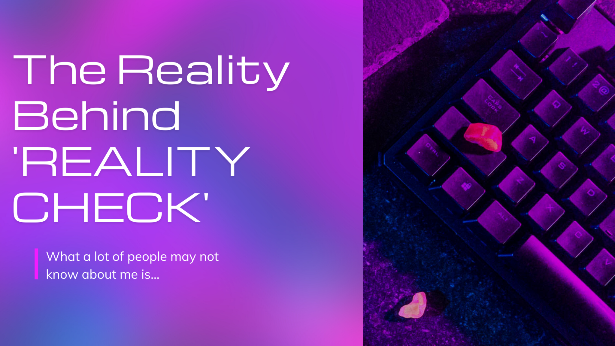 The Reality Behind ‘REALITY CHECK’ - PoetryBooksYA